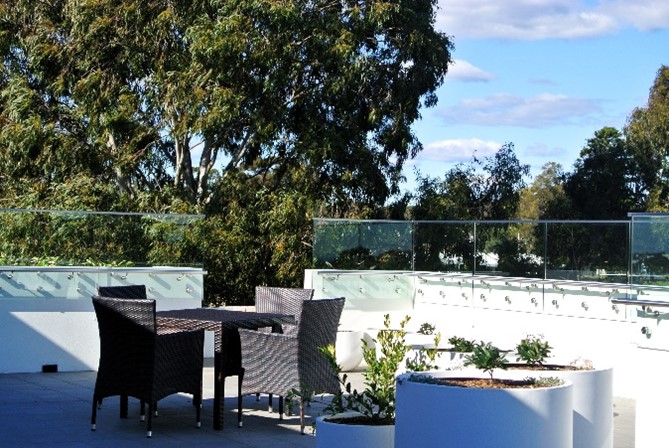 Level 2 Terrace – Sweeping Views – Leigh Place Aged Care
